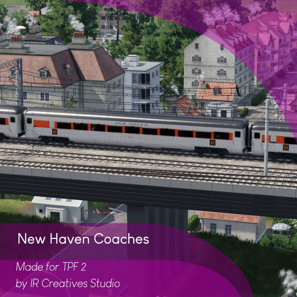 New Haven County Coach | Transport Fever 2 Mod Download