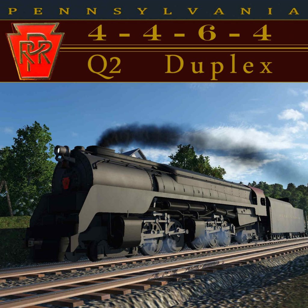 PRR Q2 4-4-6-4 | Transport Fever 2 Mod Download
