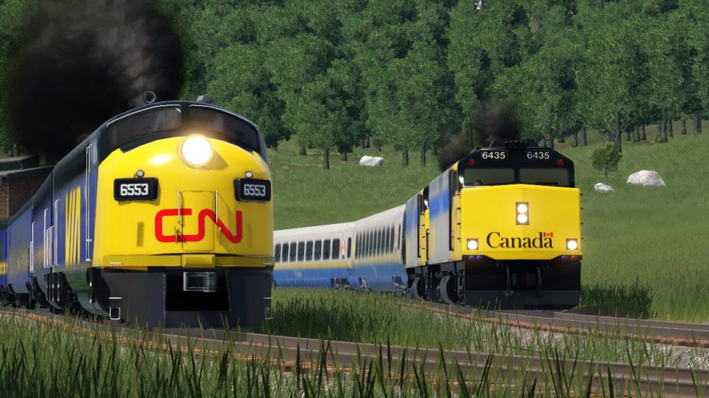 VIA Rail Compilation Pack | Transport Fever 2 Mod Download