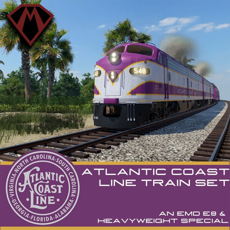 Atlantic Coast Line Train Set | Transport Fever 2 Mod Download