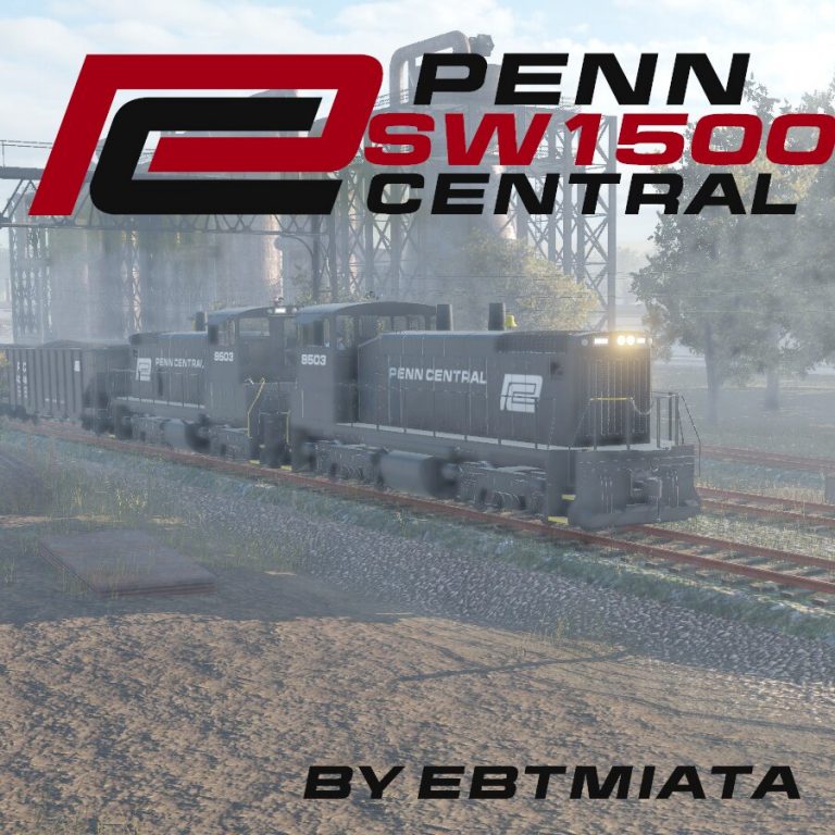 EMD SW1500 Penn Central Pack | Transport Fever 2 Mod Download
