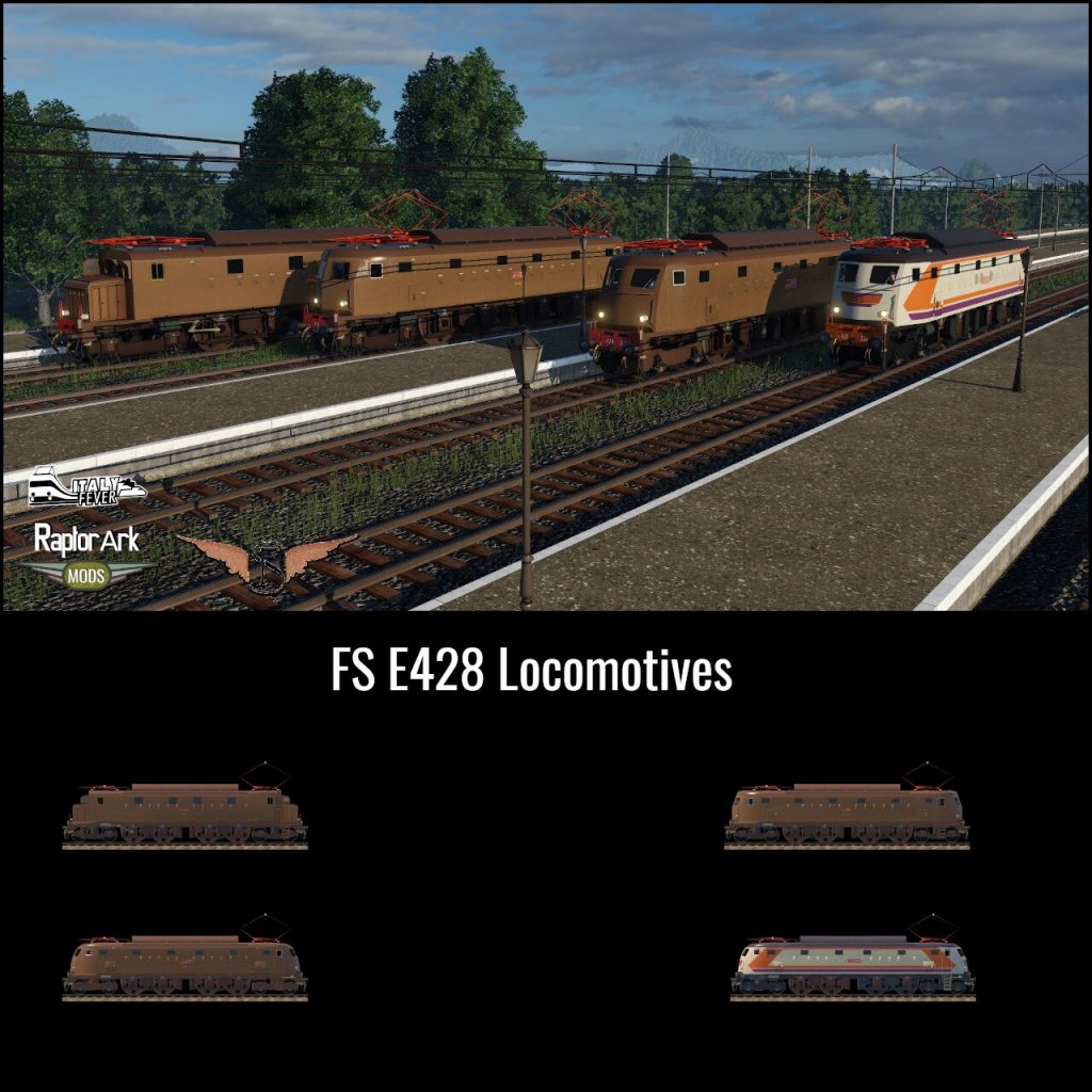 FS E428 Locomotives | Transport Fever 2 Mod Download
