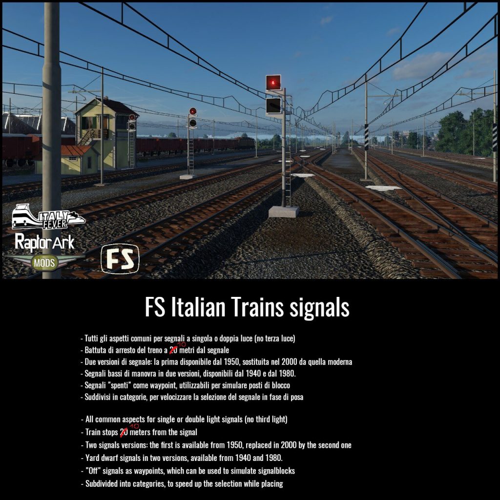 FS Italian Signals | Transport Fever 2 Mod Download
