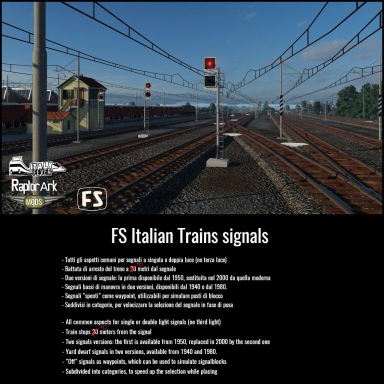FS Italian Signals | Transport Fever 2 Mod Download