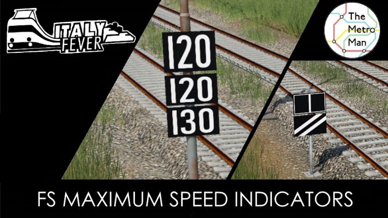 FS Maximum Speed Indicators | Transport Fever 2 Mod Download