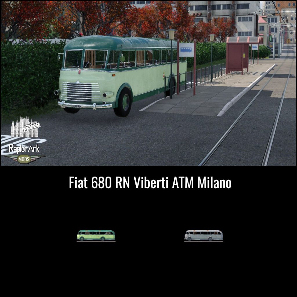 Fiat 680 RN Viberti bus | Transport Fever 2 Mod Download