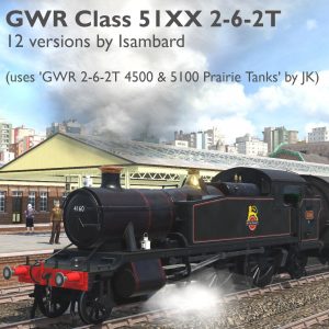 GWR Class 51XX 2-6-2T | Transport Fever 2 Mod Download
