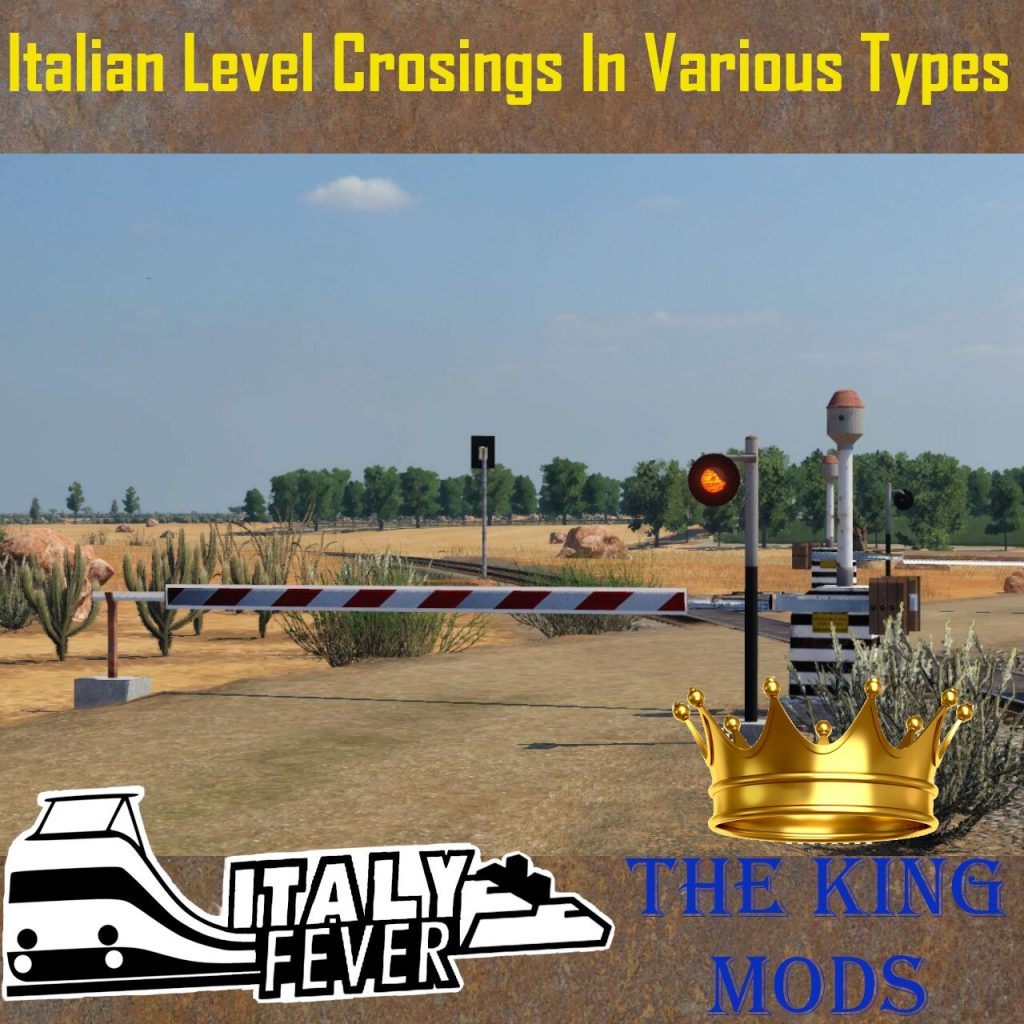 PACK Italian Classic Crossings | Transport Fever 2 Mod Download