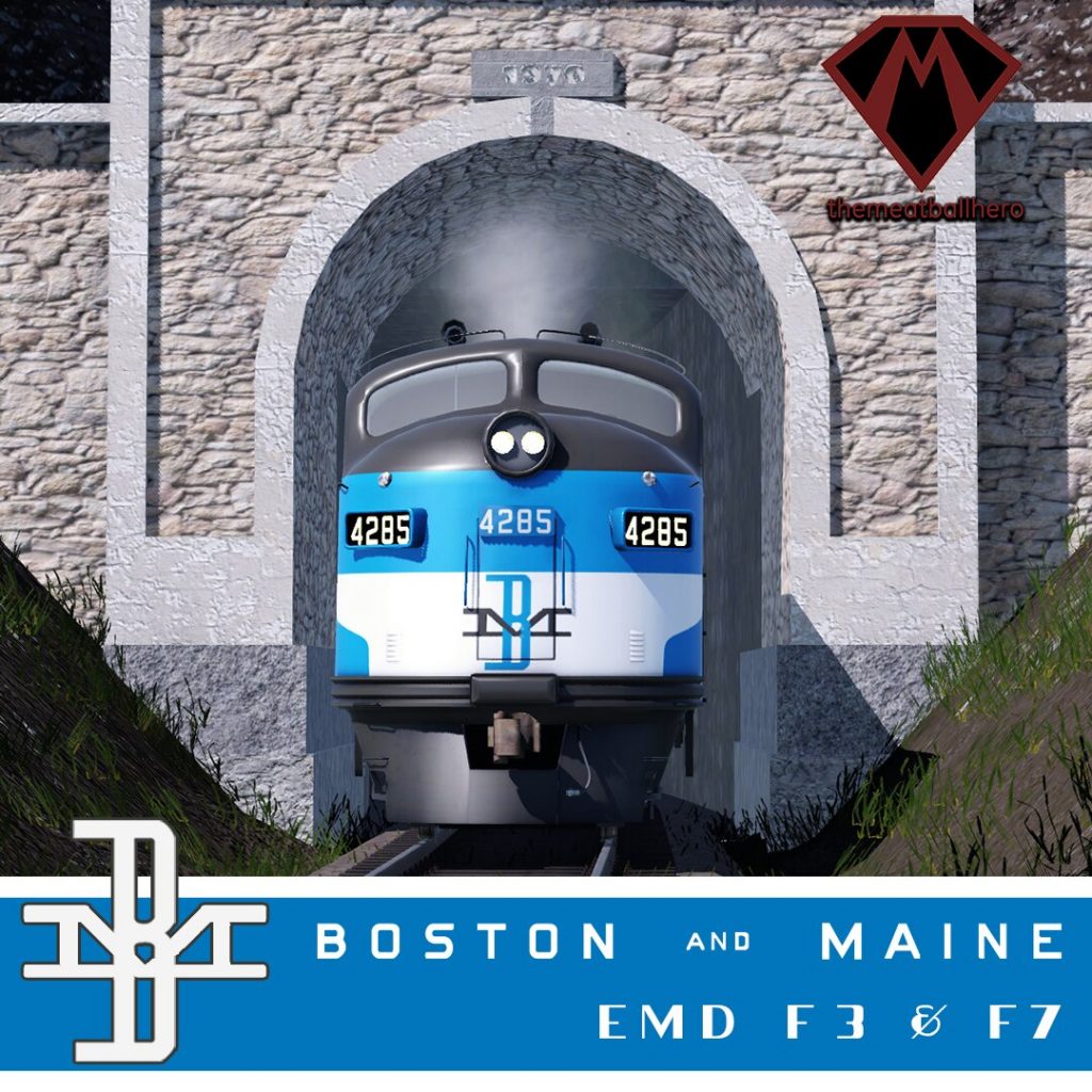 EMD F Unit Expansion: Boston & Maine | Transport Fever 2 Mod Download