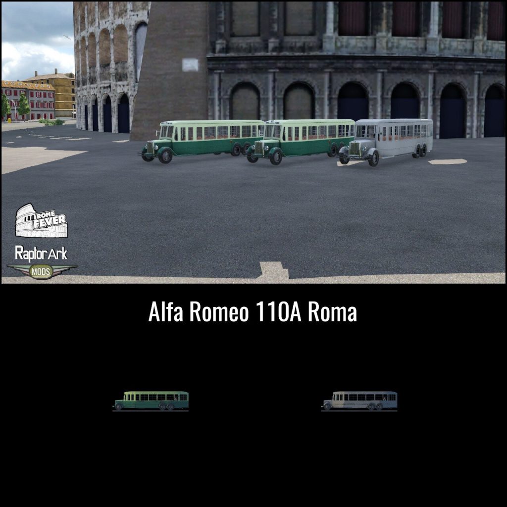 Alfa Romeo 110A bus | Transport Fever 2 Mod Download