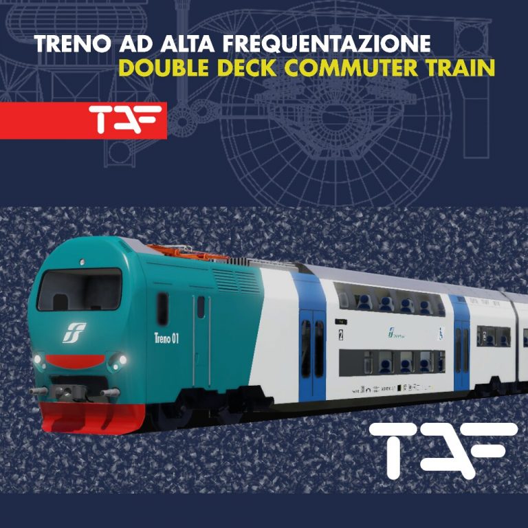 FS ALe 426/506 TAF "Treno Alta Frequentazione" | Transport Fever 2 Mod ...