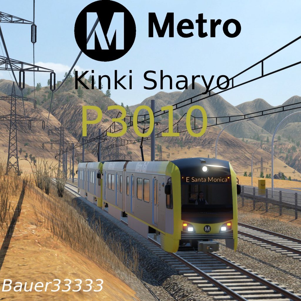 LA Metro P3010 | Transport Fever 2 Mod Download