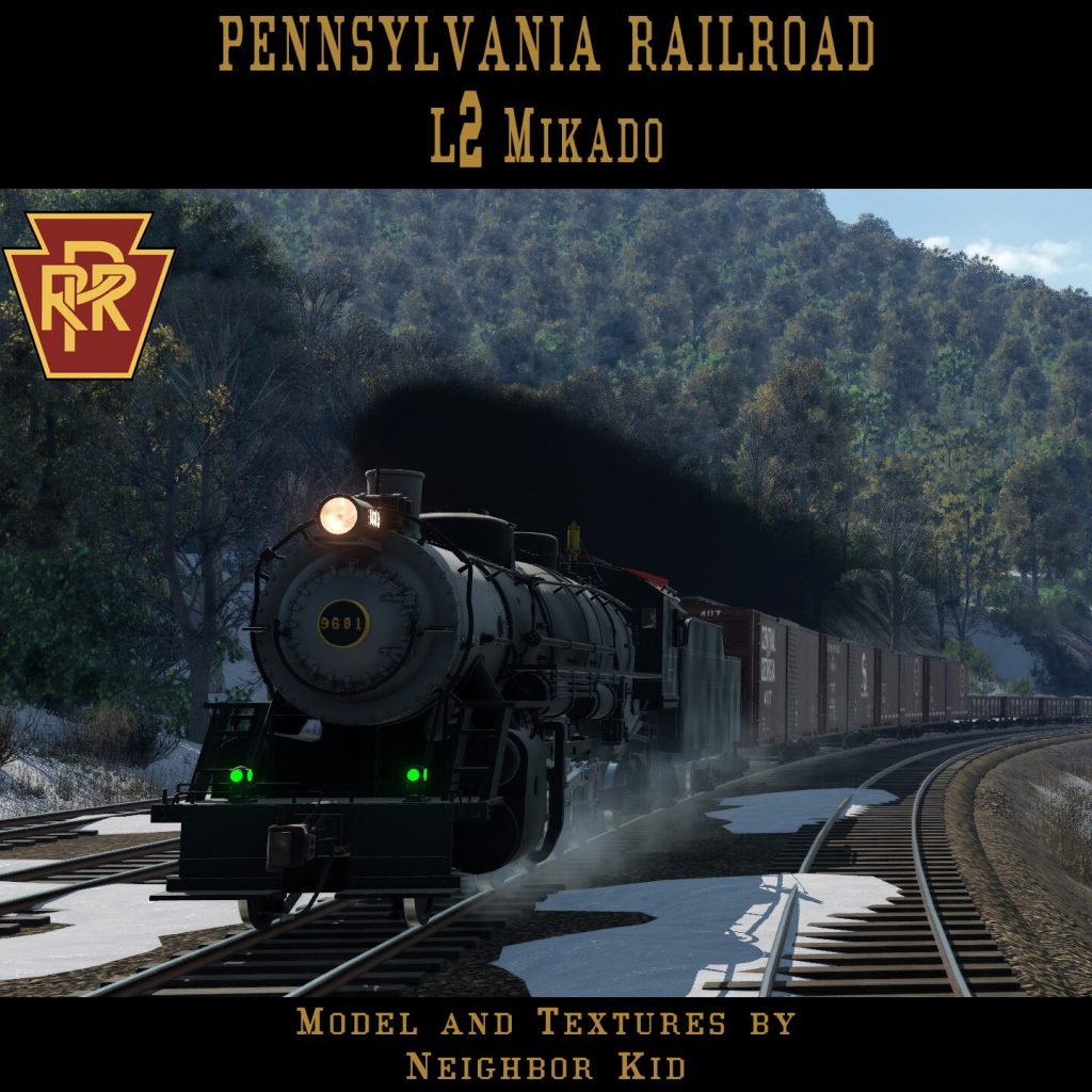 Pennsylvania Railroad L2 Mikado | Transport Fever 2 Mod Download