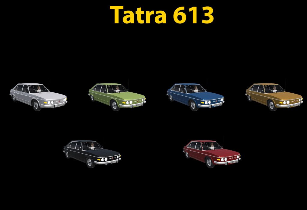 Tatra 613 | Transport Fever 2 Mod Download