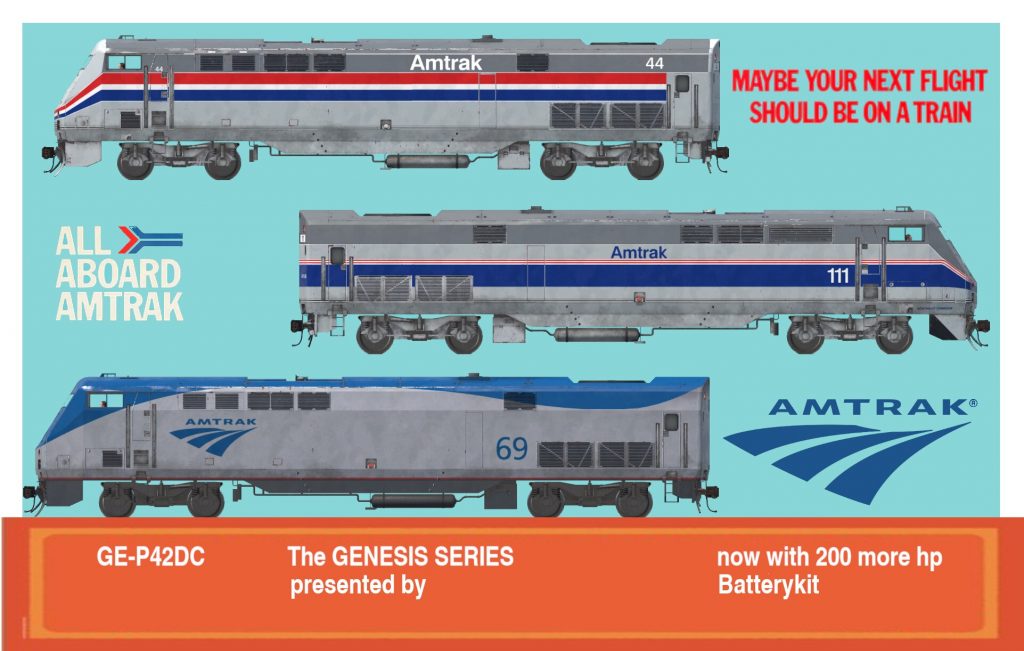 Amtrak P42DC | Transport Fever 2 Mod Download