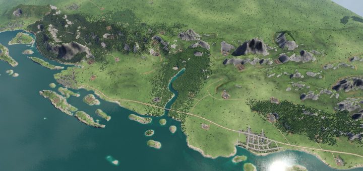 Map Transport Fever 2 Mods | Transport Fever 2 Map Mod