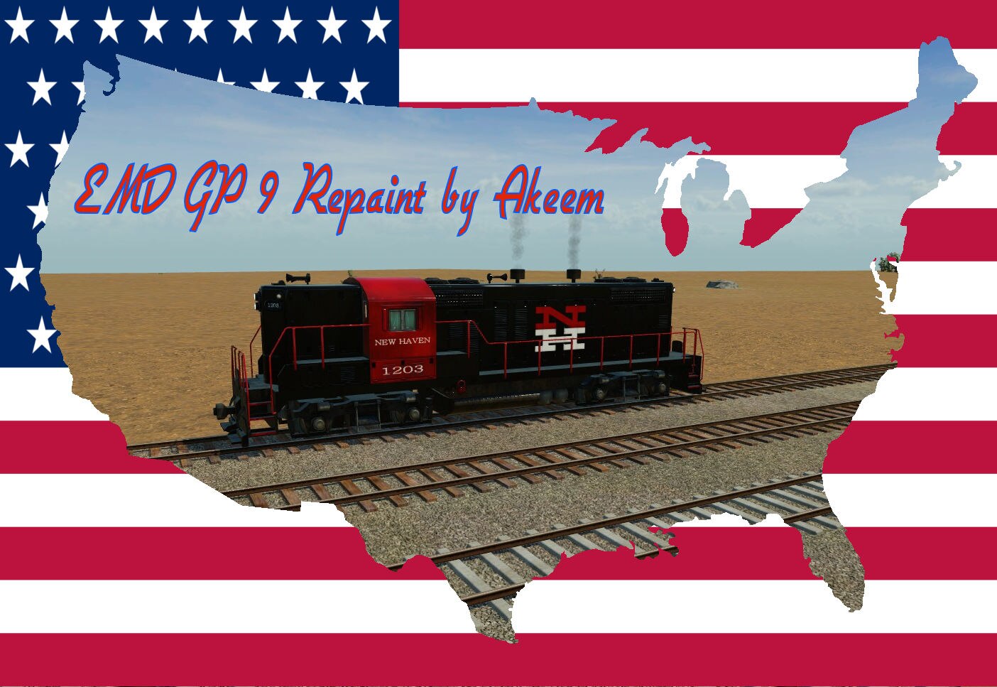 EMD GP9 – New Haven | Transport Fever 2 Mod Download