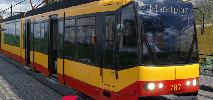Tram Transport Fever 2 Mods | Transport Fever 2 Tram Mod