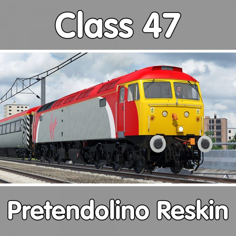 British Rail Class 47 Virgin Trains Pretendolino Reskins | Transport Fever 2 Mod Download