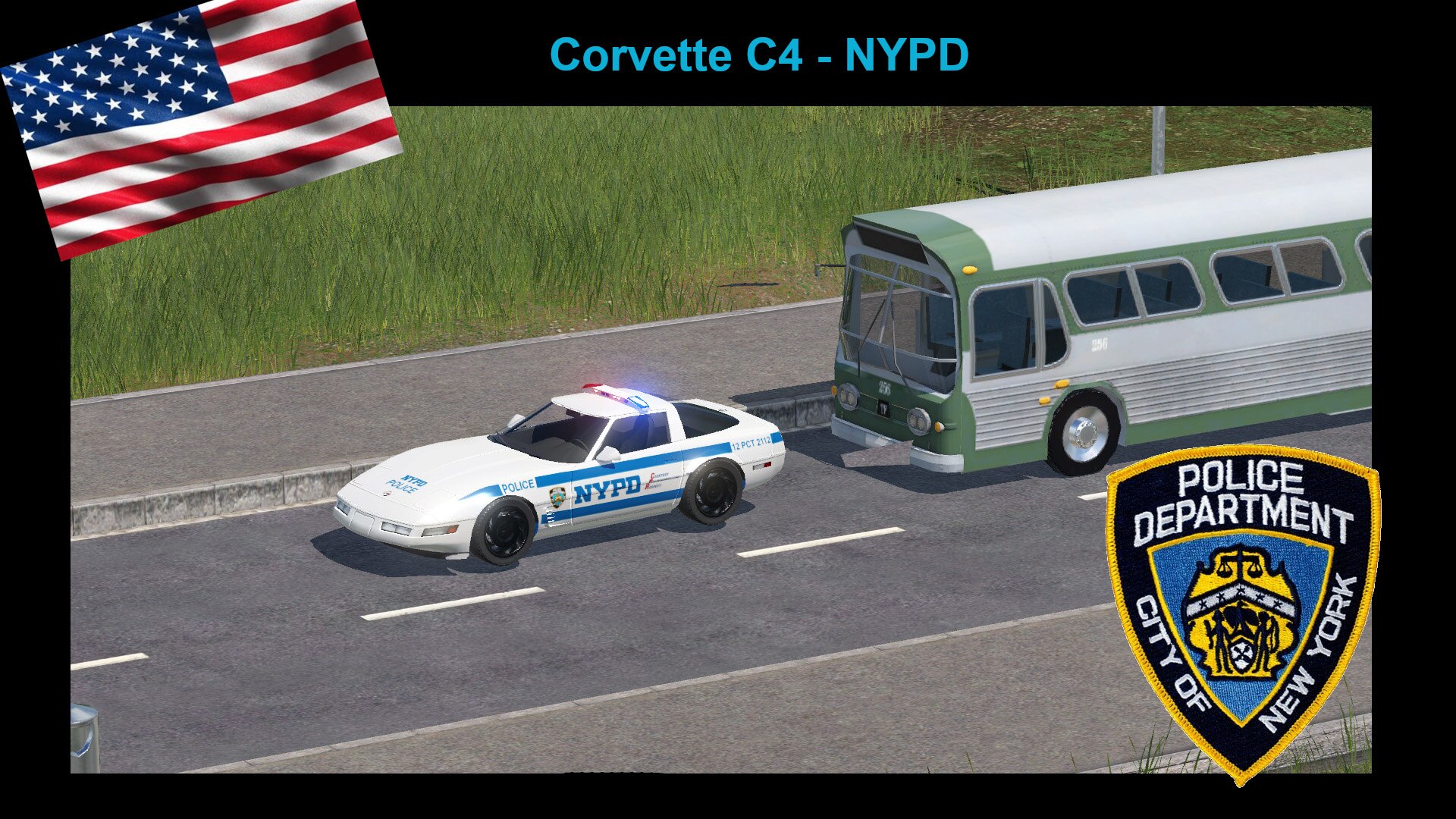 Chevrolet Corvette C4 – US New York Police Departmend | Transport Fever ...
