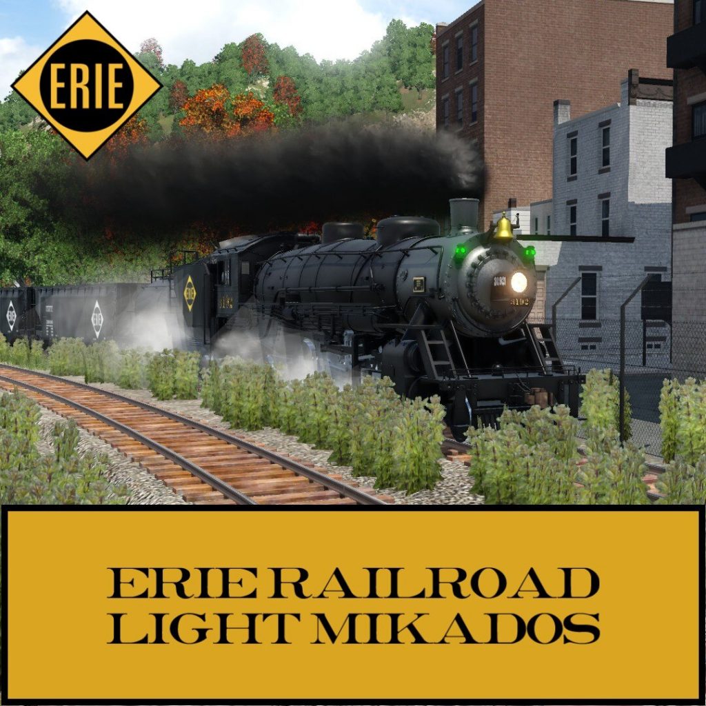 Erie RR Light Mikado | Transport Fever 2 Mod Download