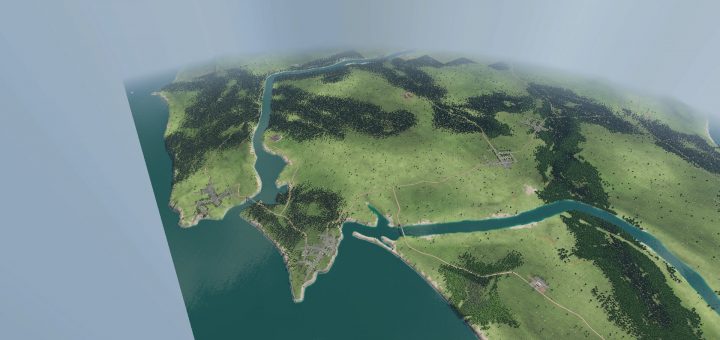 Map Transport Fever 2 Mods | Transport Fever 2 Map Mod