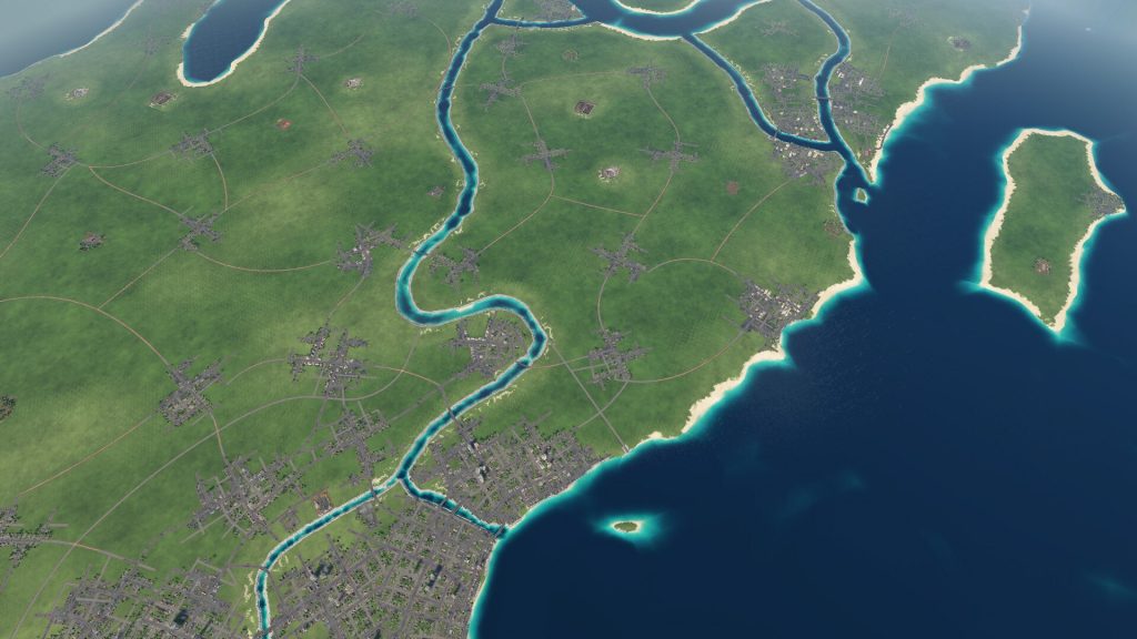 Mega-City Map | Transport Fever 2 Mod Download