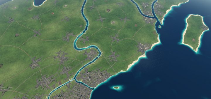 Map Transport Fever 2 Mods | Transport Fever 2 Map Mod