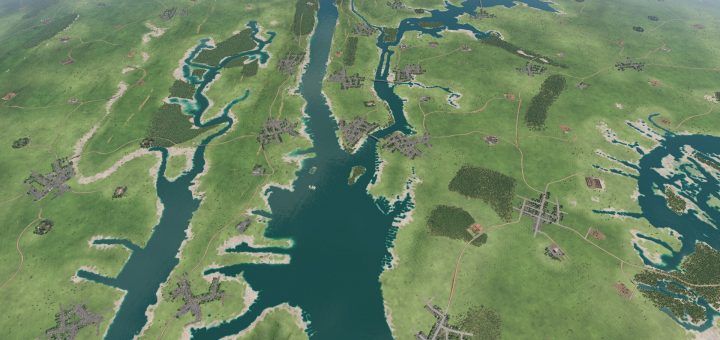 Map Transport Fever 2 Mods | Transport Fever 2 Map Mod