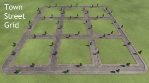 Town Street Grid | Transport Fever 2 Mod Download