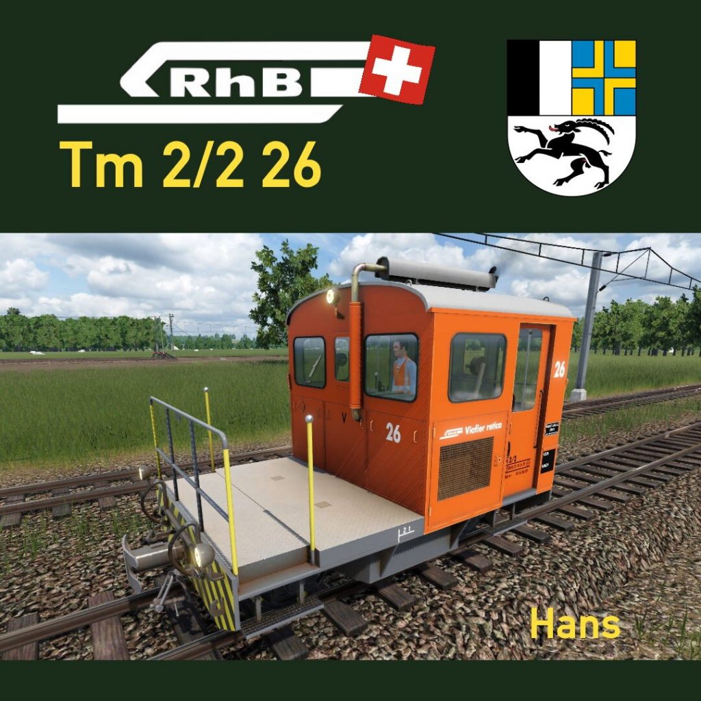 RhB Tm 2/2 diesel traktor | Transport Fever 2 Mod Download