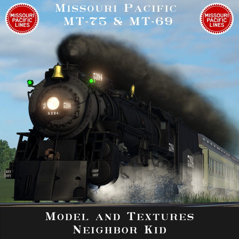 Missouri Pacific MT-75 & MT-69 4-8-2 | Transport Fever 2 Mod Download