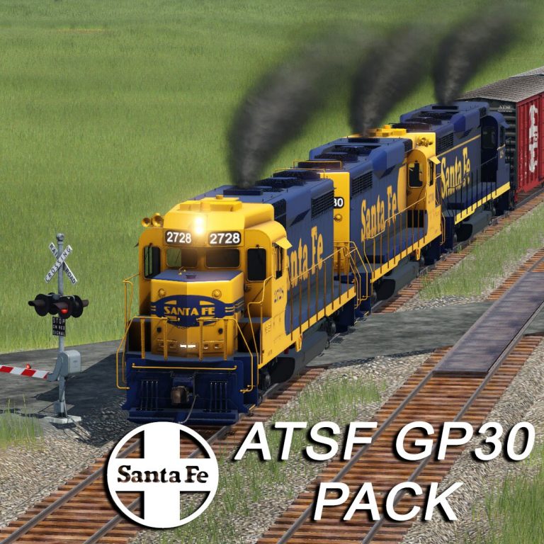EMD GP30 ATSF Pack | Transport Fever 2 Mod Download