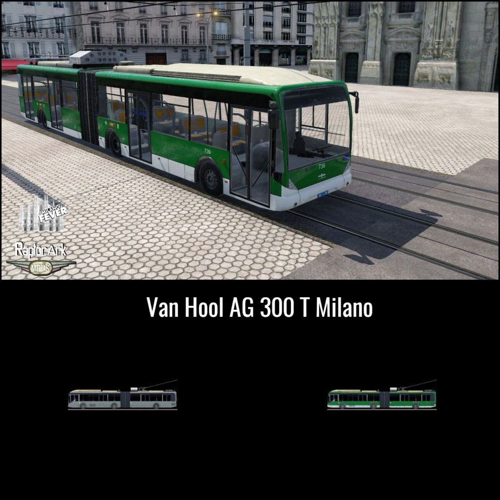 Van Hool AG300T ATM bus | Transport Fever 2 Mod Download