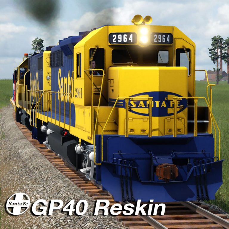EMD GP40 ATSF | Transport Fever 2 Mod Download