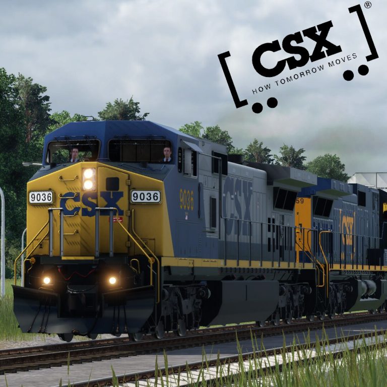 GE C40-9W – CSX Edition | Transport Fever 2 Mod Download