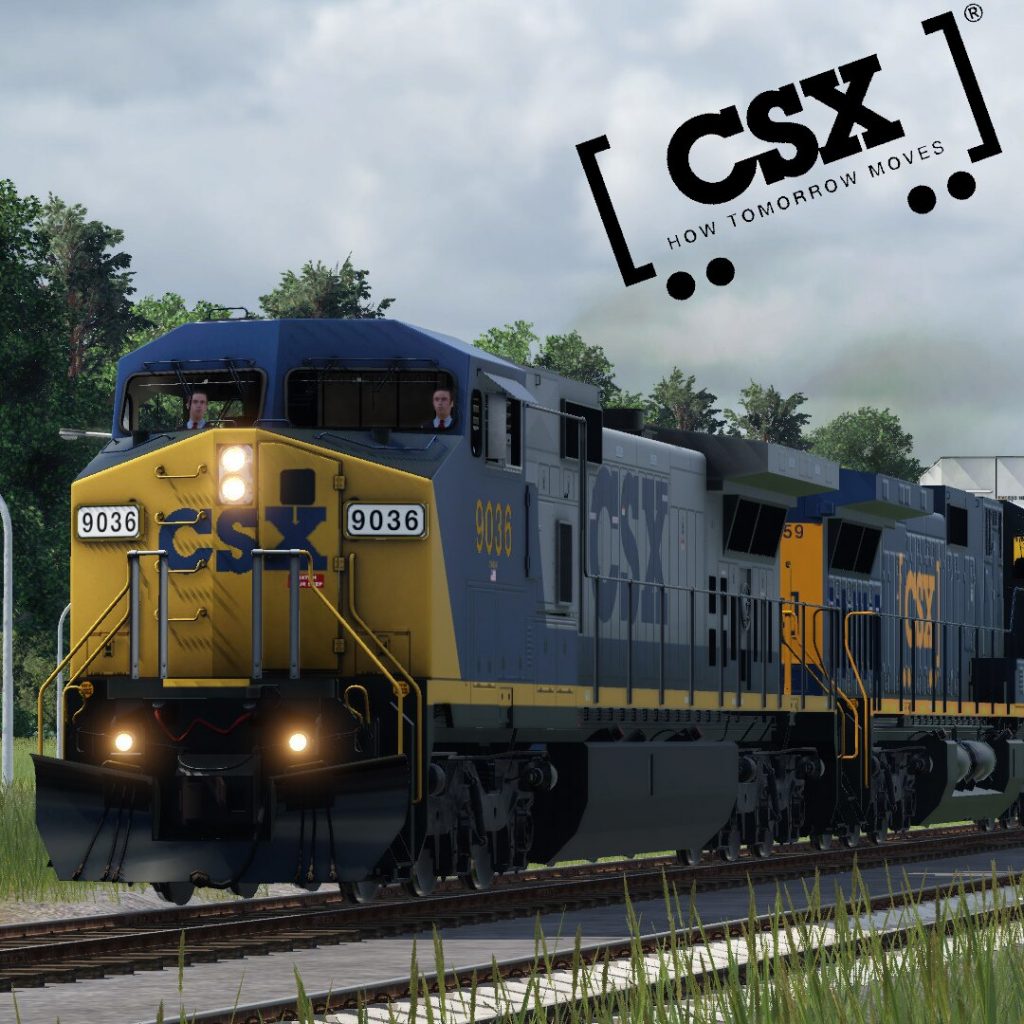 GE C40-9W – CSX Edition | Transport Fever 2 Mod Download