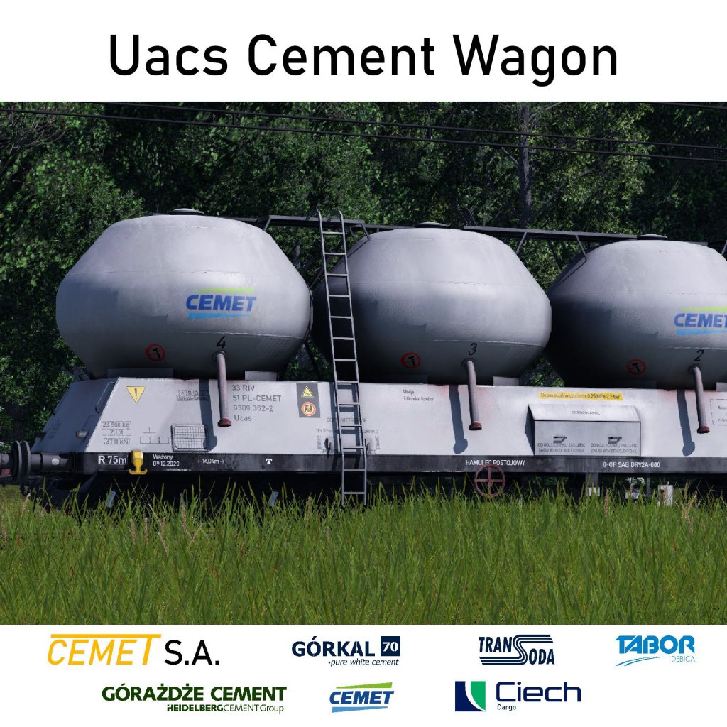 PKP Uacs Cement Wagon | Transport Fever 2 Mod Download