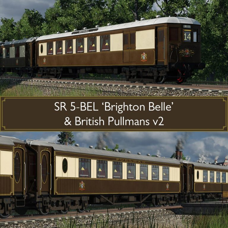 Brighton Belle & British Pullmans v2 | Transport Fever 2 Mod Download