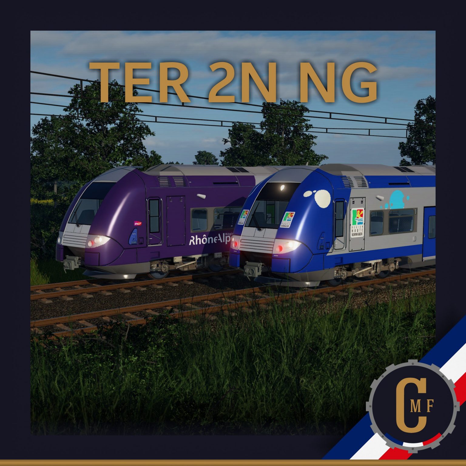Pack TER 2N NG | Transport Fever 2 Mod Download