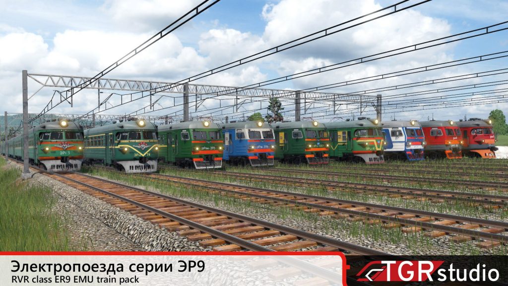 Soviet EMU ER9 Full pack | Transport Fever 2 Mod Download